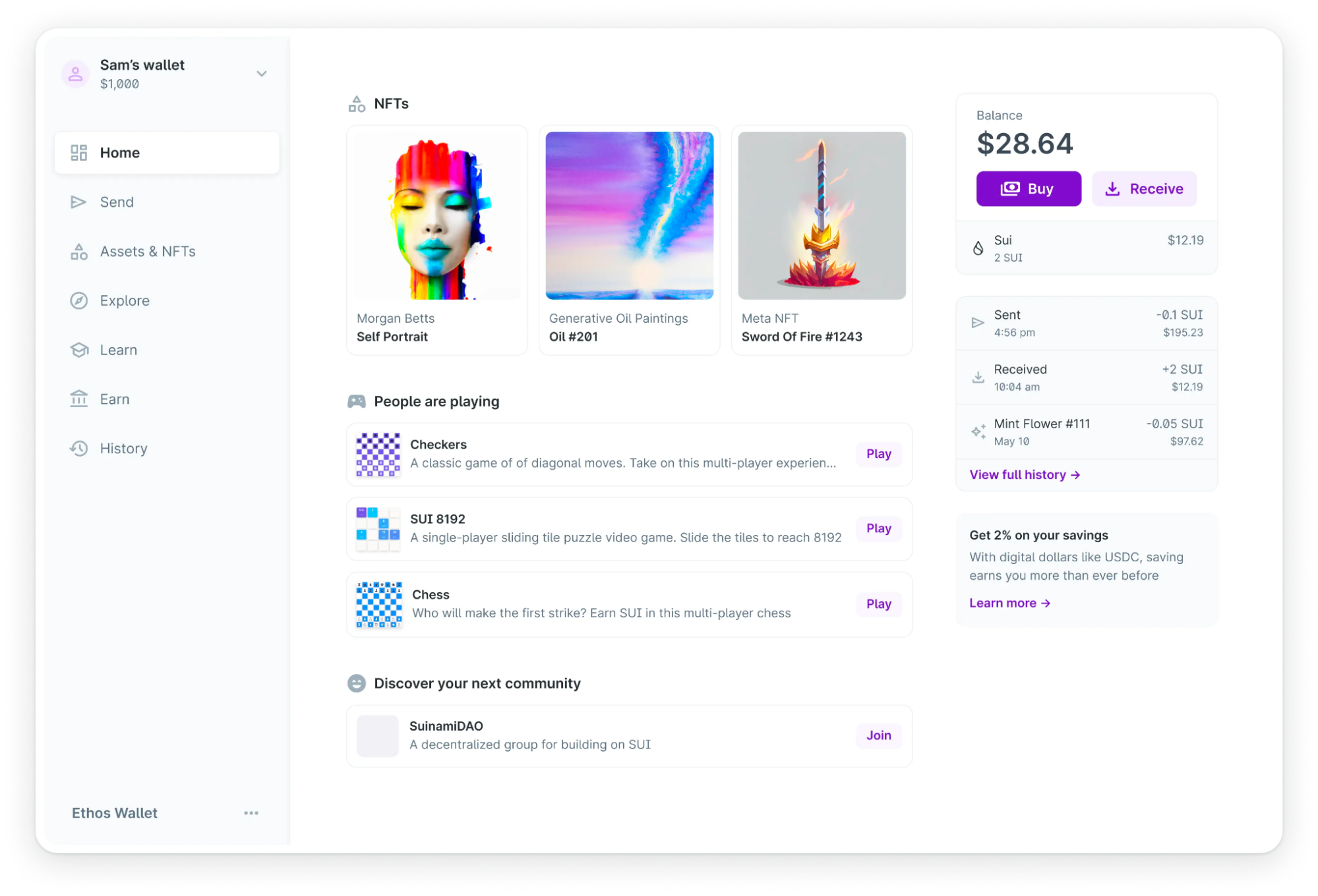 How to Setup Your Sui Ethos Wallet - ORANGE COMET